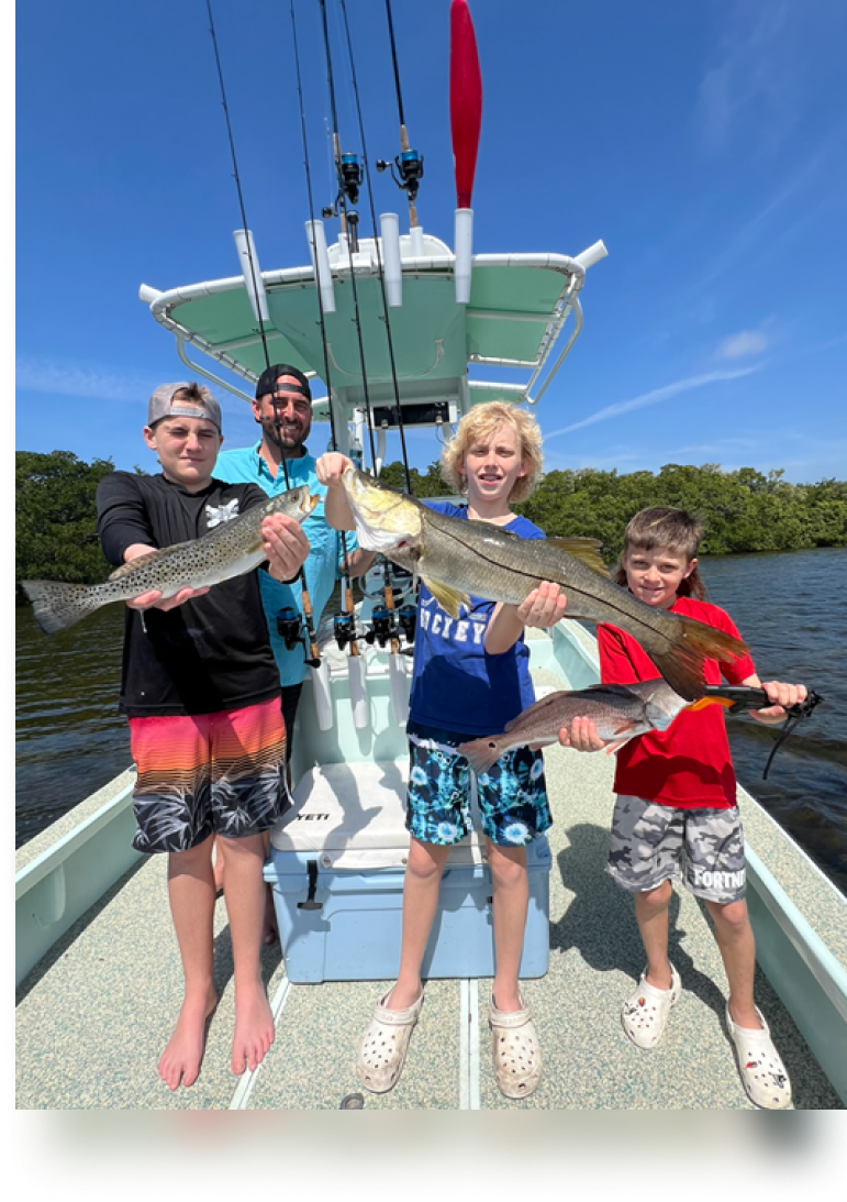 Inshore fishing charters | Chase The Blue Charters